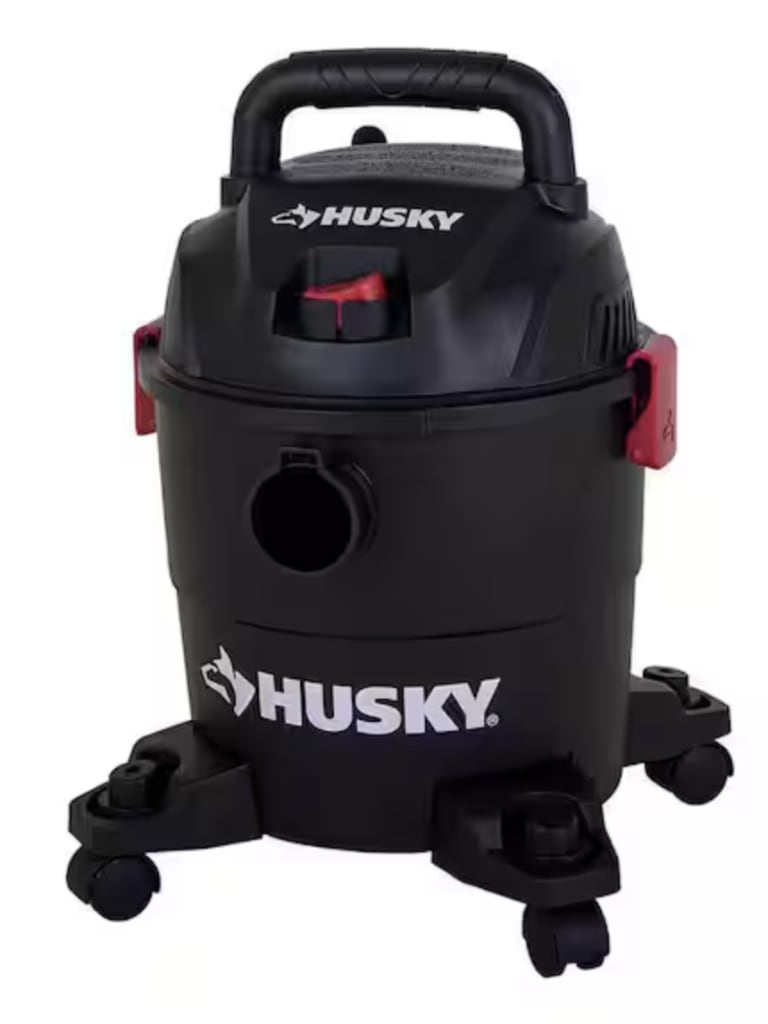 Husky 4-Gallon Wet / Dry Shop Vacuum for $25 - AT18303P-4A