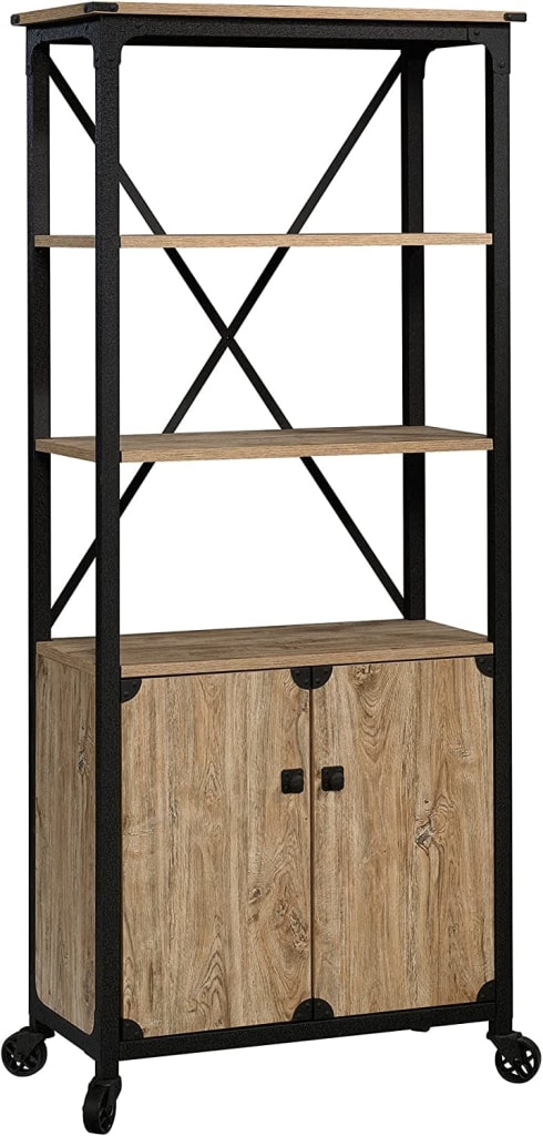 Sauder Steel River Bookcase w/ Doors for $190 - 425910