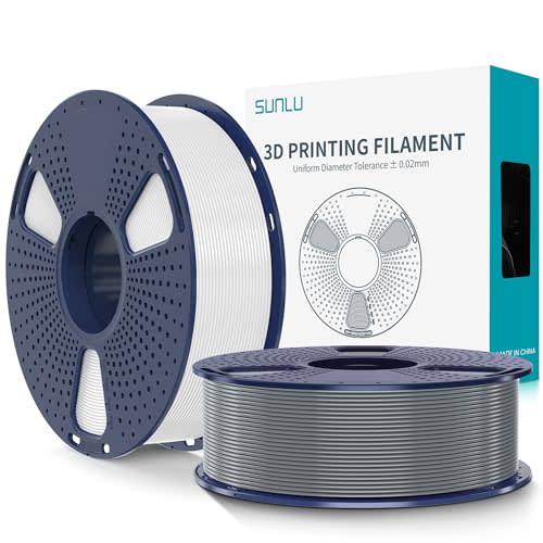 SUNLU PLA+2.0 3D Printer Filament 2KG, Tougher and Stronger PLA Plus ...