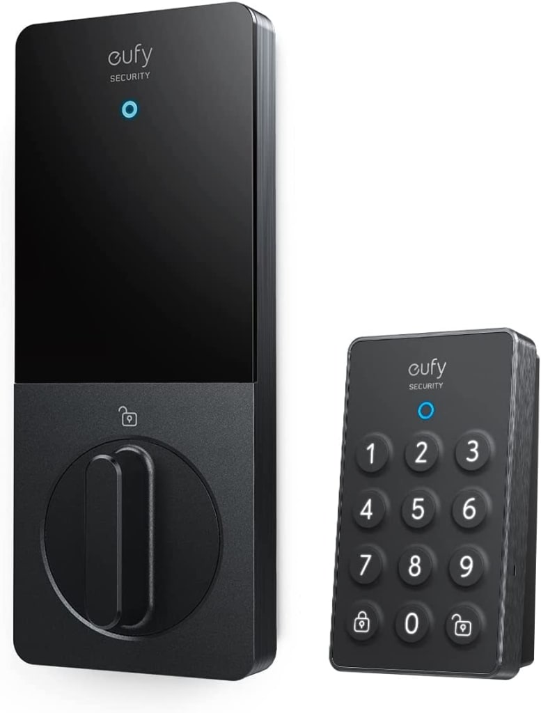 Eufy Security Retrofit R10 Smart Keyless Entry Door Lock for $125 - T8503