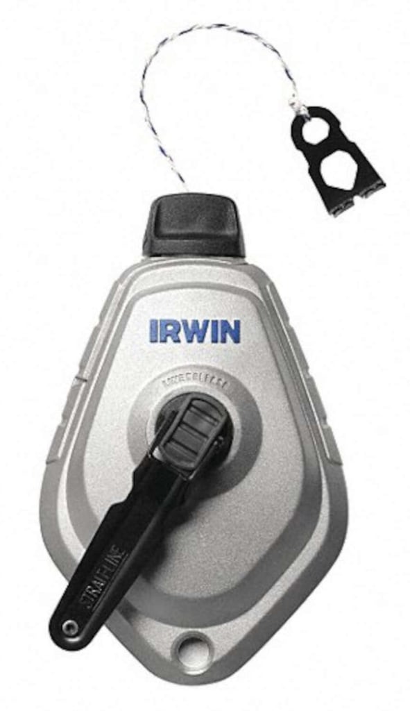 Irwin 100-Foot Strait-Line Gray Chalk Line Reel for $9.99 w/ Ace ...