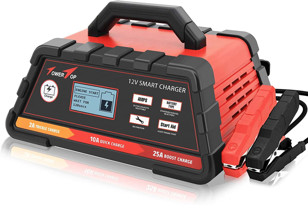 TowerTop 2/10/25A Smart Battery Charger for $95 - TP108MB