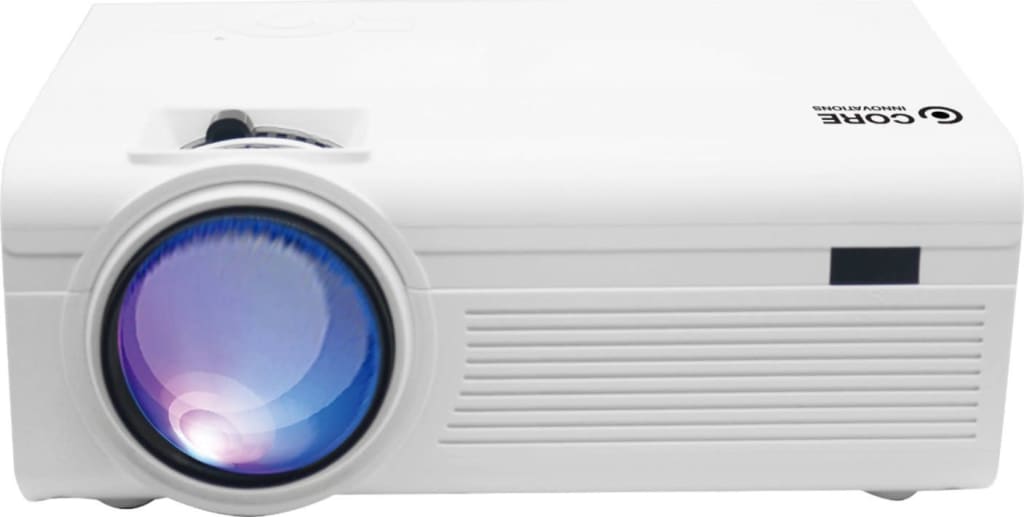 Core Innovations 150" LCD Home Theater Projector for $70 - CJR600WH