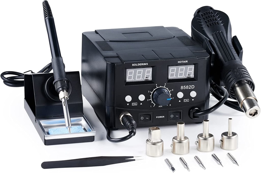 Creworks 750W Soldering Rework Station for $45 - SRS-8582-21