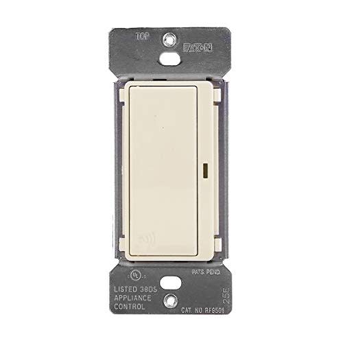 EATON RF9601DLA Z-Wave Plus Wireless Switch, Light Almond for $54