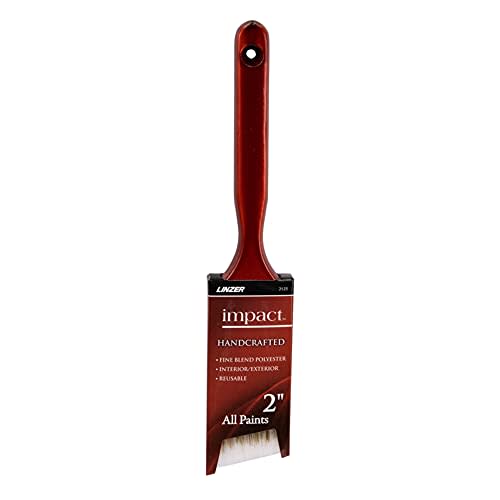 Linzer Products 2125-0200 2" Polyester Impact Angle Sash Paint Brush ...