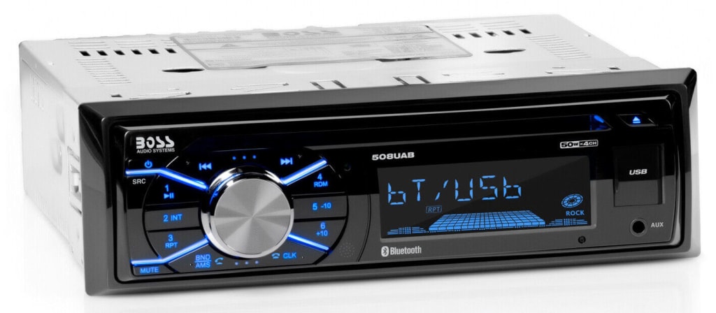 Boss Single DIN Bluetooth / CD Player / Digital Media Player for $38 - 508UAB
