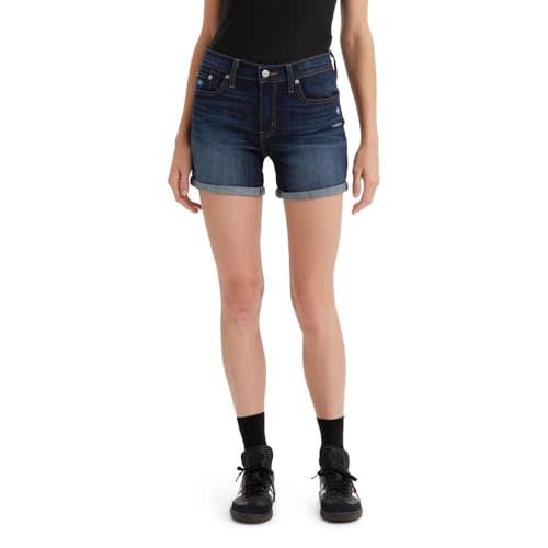 Levi's Women's Mid Length Shorts (Also Available in Plus), (New) Young ...