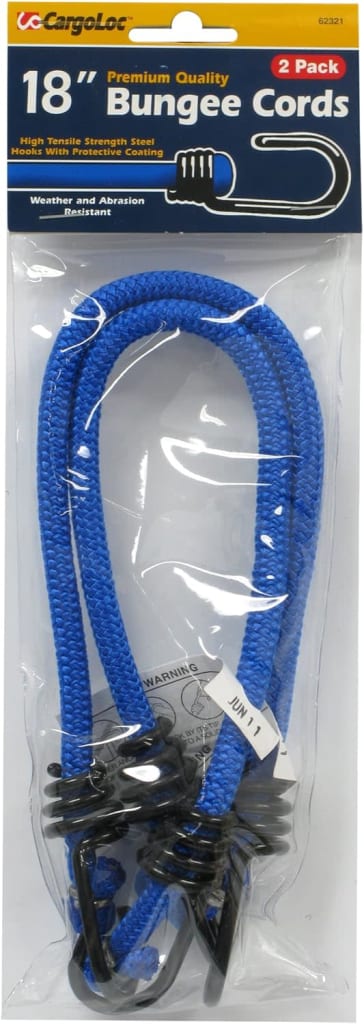 CargoLoc Bungee Cords with High Tensile Steel Hooks: $3 - 62321