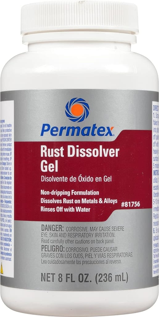 Permatex 8-oz. Red Rust Dissolver Gel for $5 - 81756