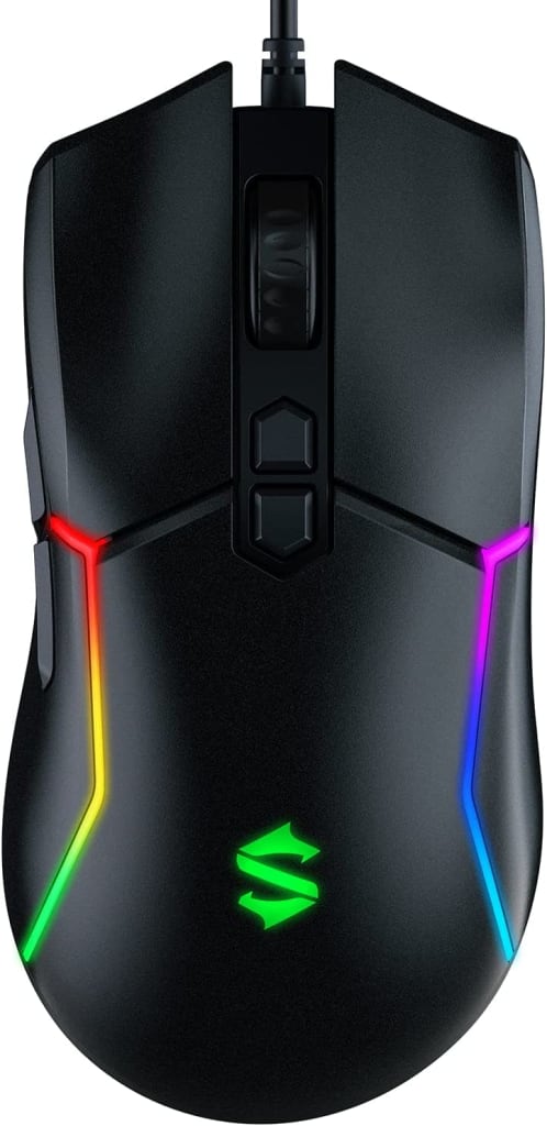 Black Shark Mako Ergonomic Wired Gaming Mouse for $10 - BS-M2 US