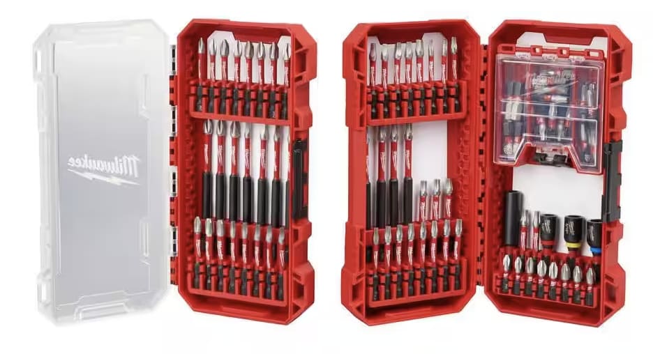 Milwaukee Shockwave 100-Piece Impact-Duty Bit Set for $33 - 48-32-5150