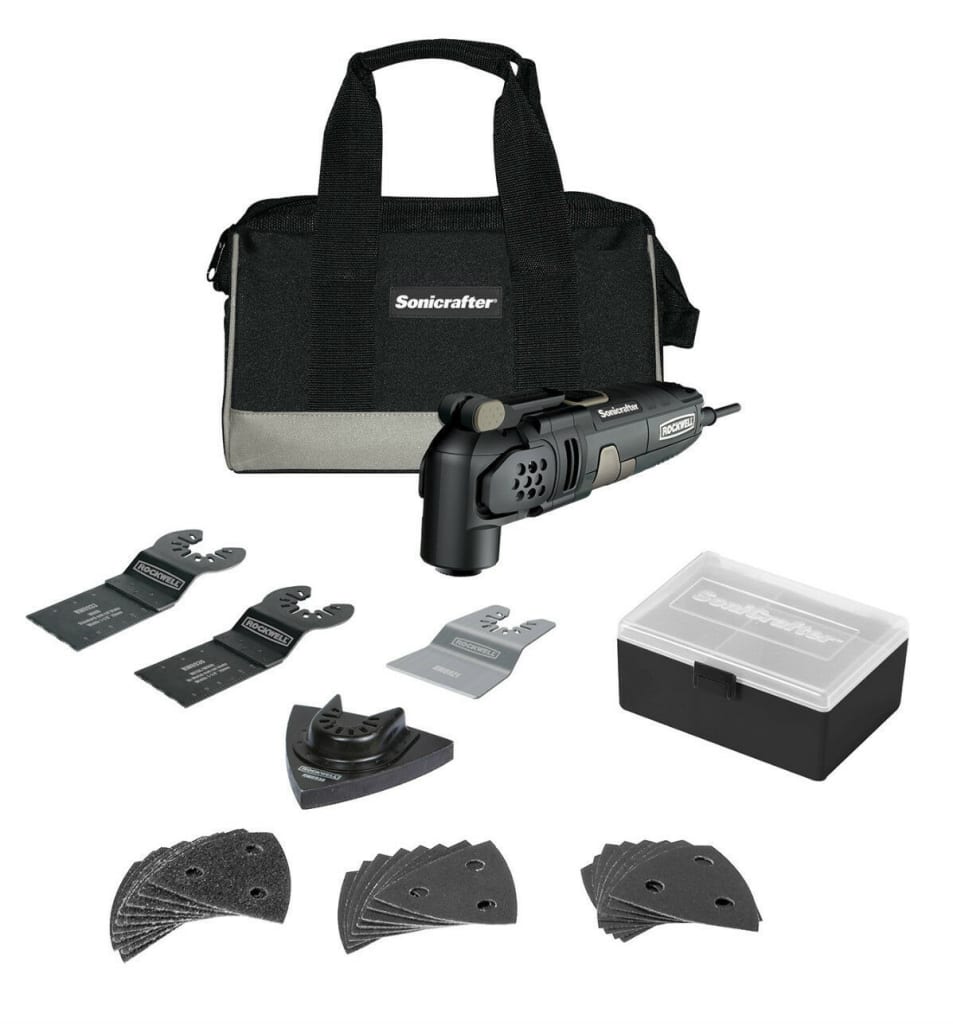 Rockwell Sonicrafter 3-Amp Oscillating Multi-Tool Kit for $28 - RK5121K