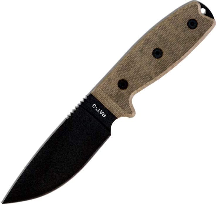 Ontario Knife Company Rat-3 Plain Edge 3.9" Blade for $73 - 8665