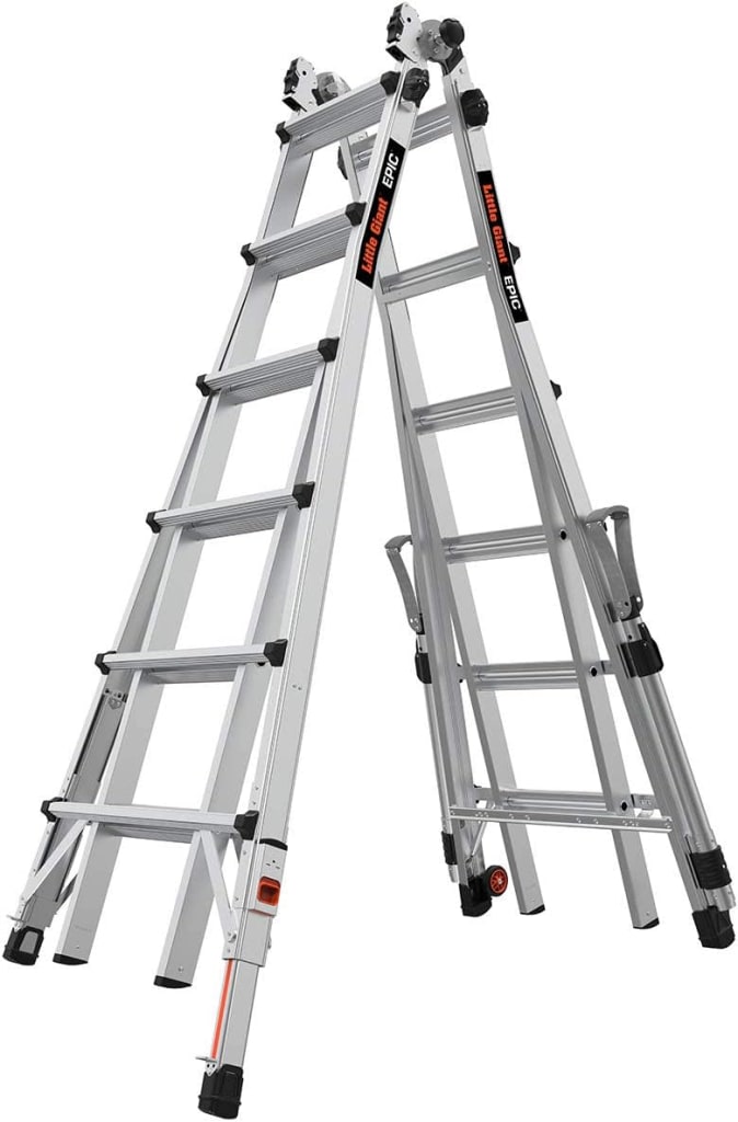 Little Giant M26 Epic 26-Foot Multi-Position Ladder for $595 - 16826-818