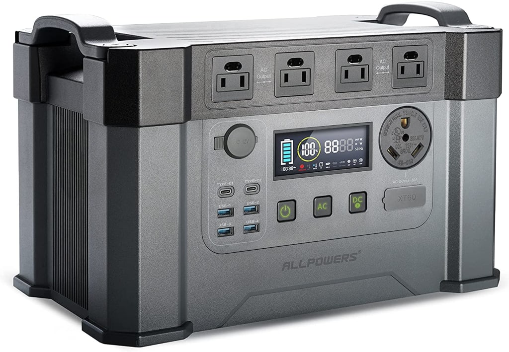 Allpowers Monster X Pro 2400W Portable Power Station for $1,399 - ‎AP ...