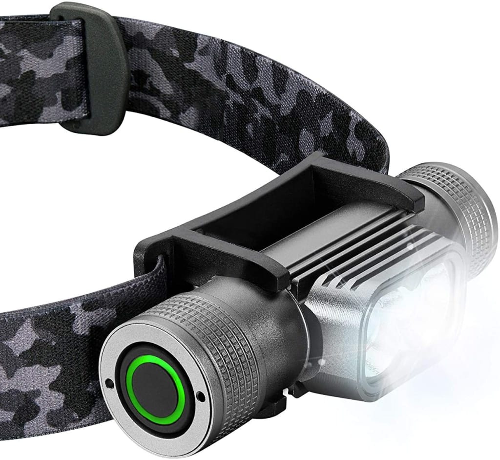 Slonik Rechargeable LED Headlamp for $32 - SLK-HD-10W-G2-TA