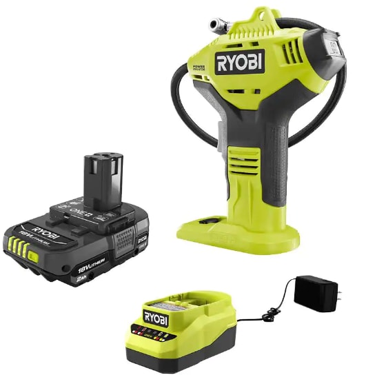 Ryobi One+ 18V Cordless High Pressure Inflator Kit for $60 - P737D-PSK005