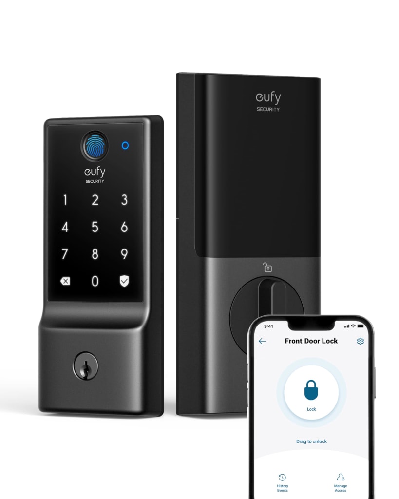 Eufy Security Smart Lock C220 Fingerprint Door Lock for $98 w/ Prime ...