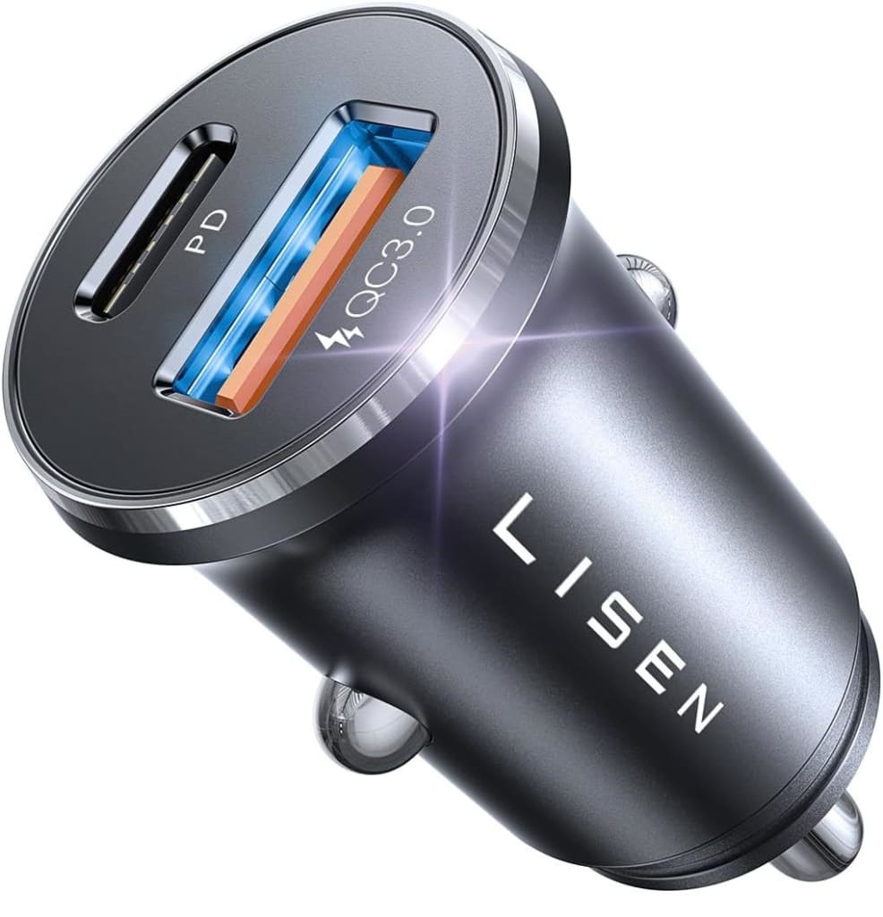 Lisen USB-C Car Charger for $6 - 2E755