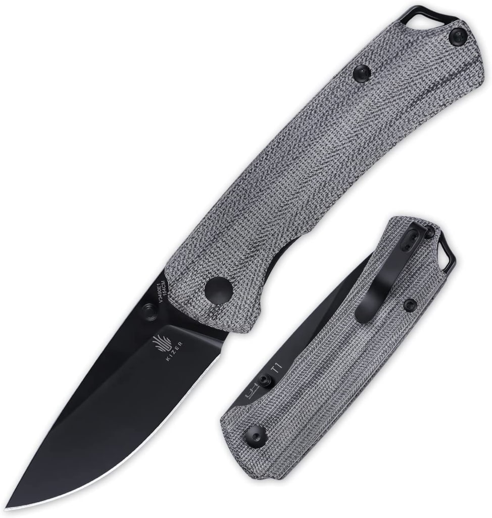 Kizer T1 EDC Pocket Knife for $40 - V3490E1