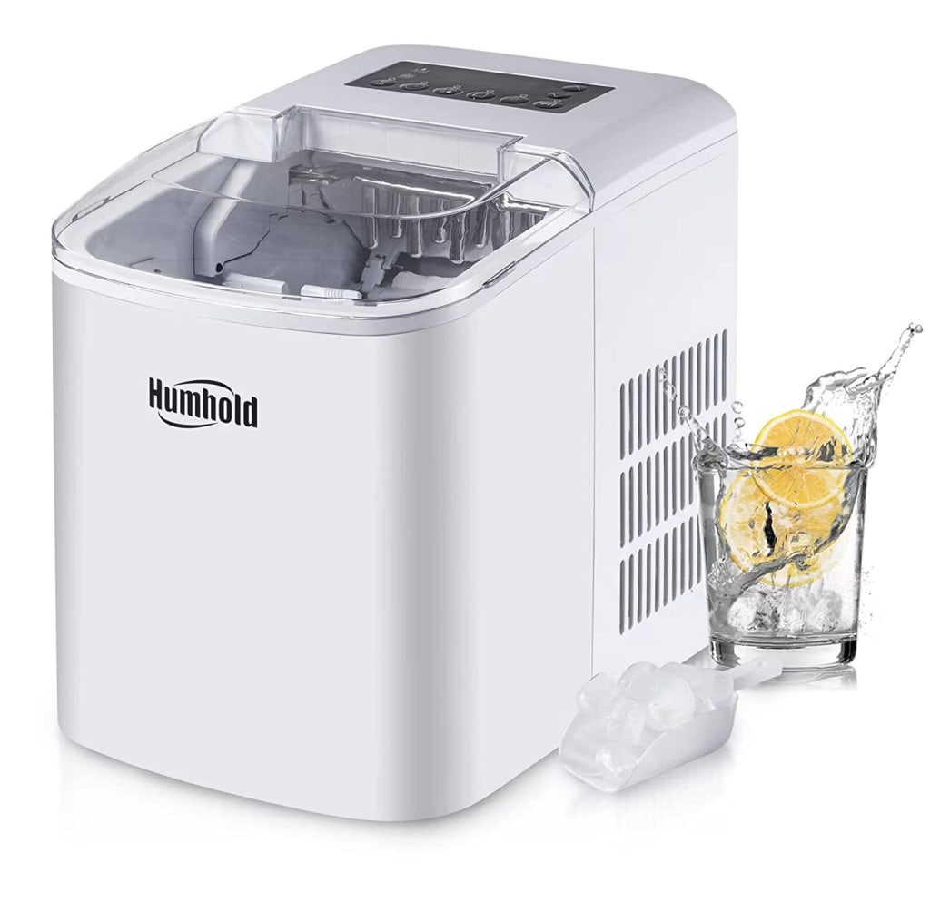 Humhold Countertop Ice Maker for $83 - HDZB-15A2