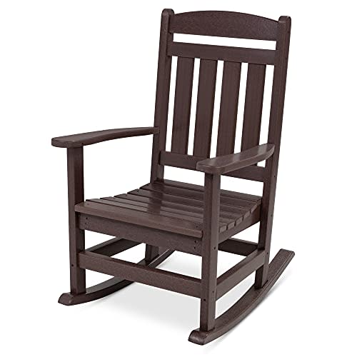 Best Choice Products All-Weather Rocking Chair, Indoor Outdoor HDPE ...