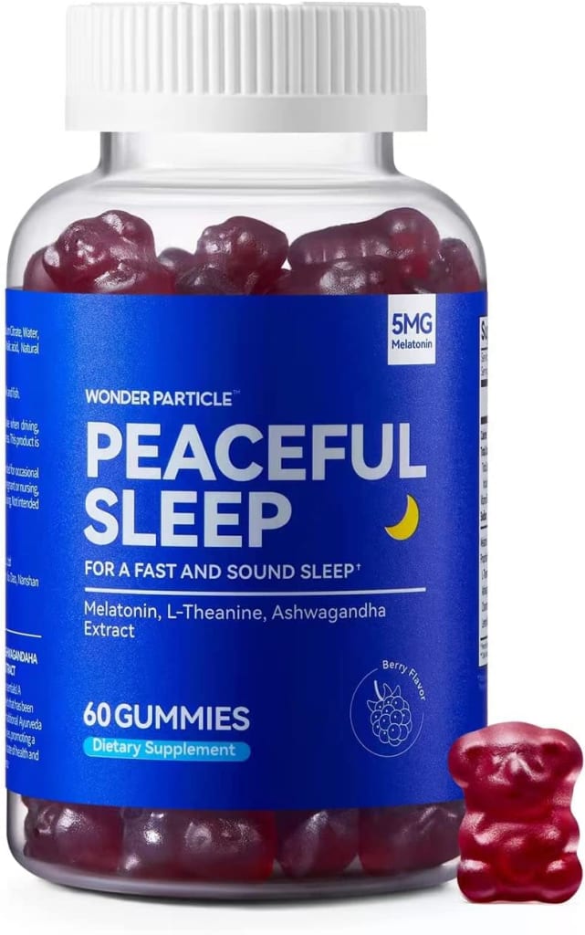 Wonder Particle Melatonin Sleep Gummies 60-Count Bottle for $6