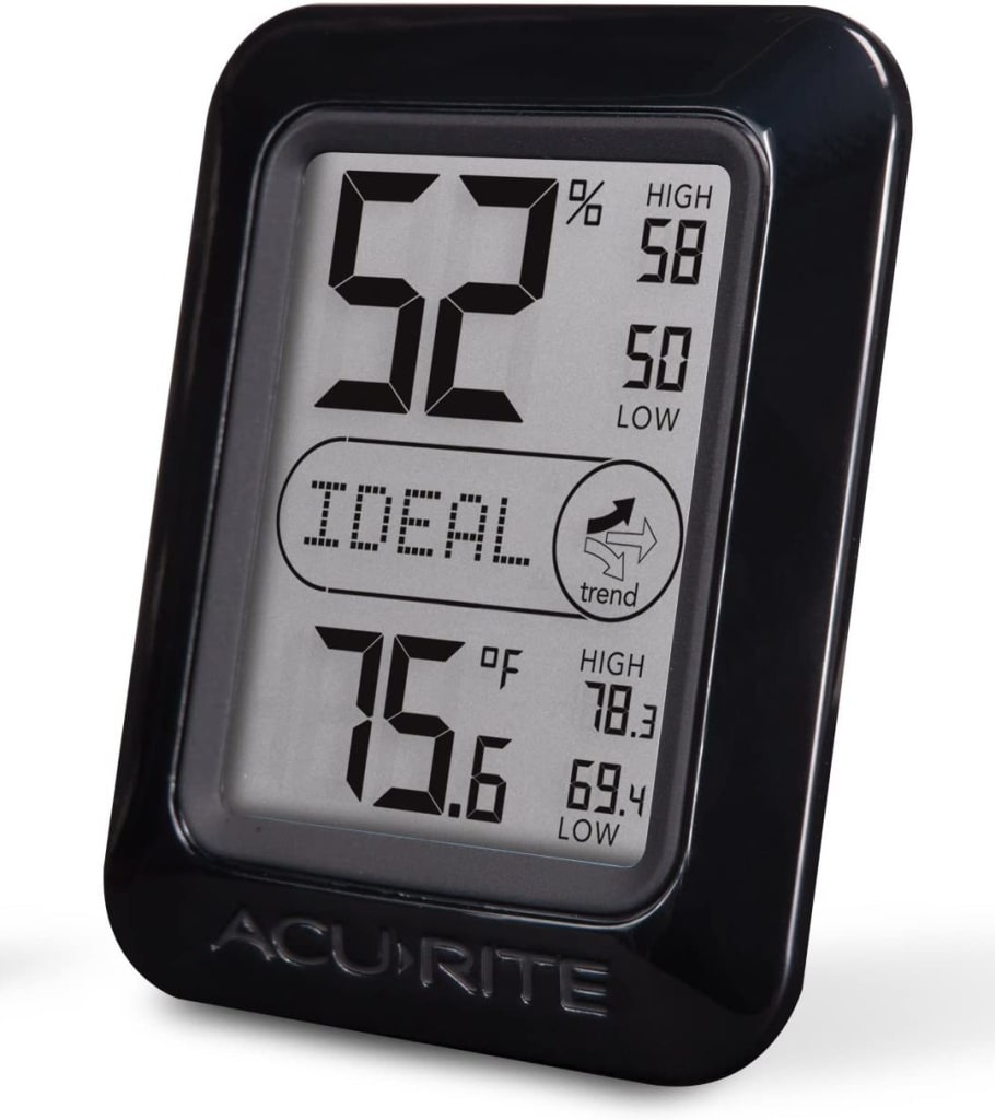 AcuRite Digital Hygrometer & Thermometer for $13 - 01130M