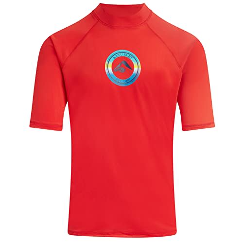 Kanu Surf mens Mercury Upf 50+ Short Sleeve Sun Protective Rashguard ...