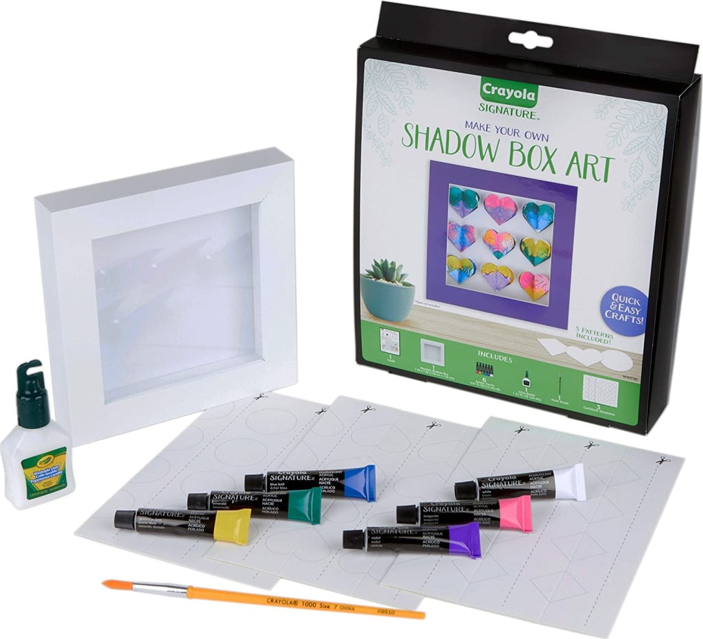 Crayola Shadow Box Art for $15 - 04-0614