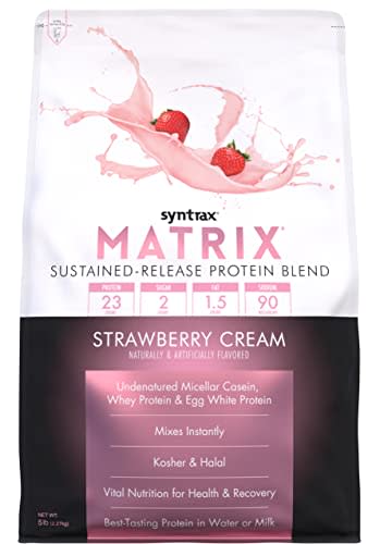 Syntrax Matrix, Native Grass-Fed, Undenatured Whey Protein, Micellar ...