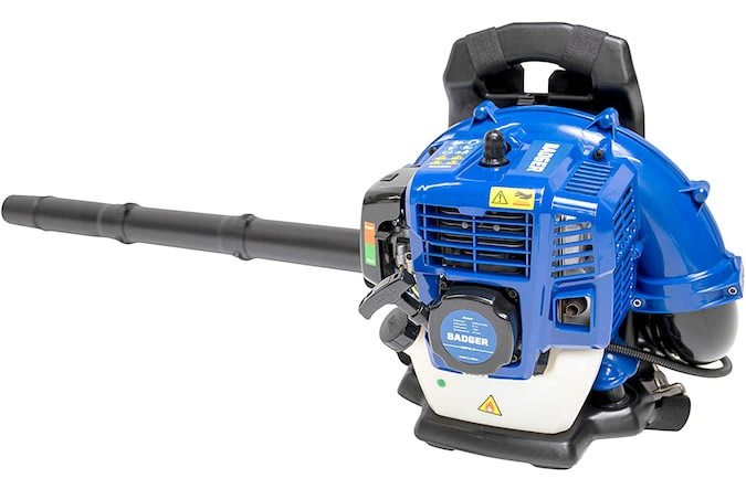 Badger 190 MPH 43CC Gas 2-Cycle Back Pack Leaf Blower for $159 - WBBPBL43