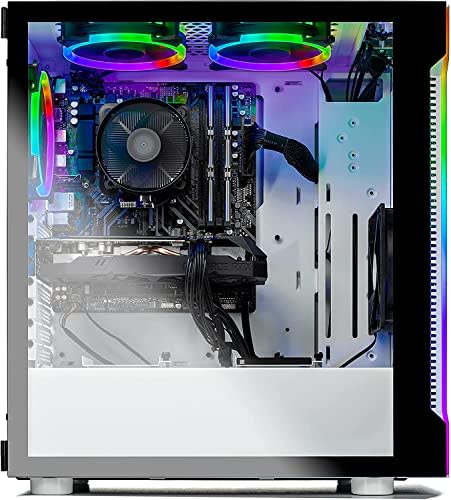 Skytech Gaming Archangel Gaming Computer PC Desktop Ryzen 5 5600X 3 ...