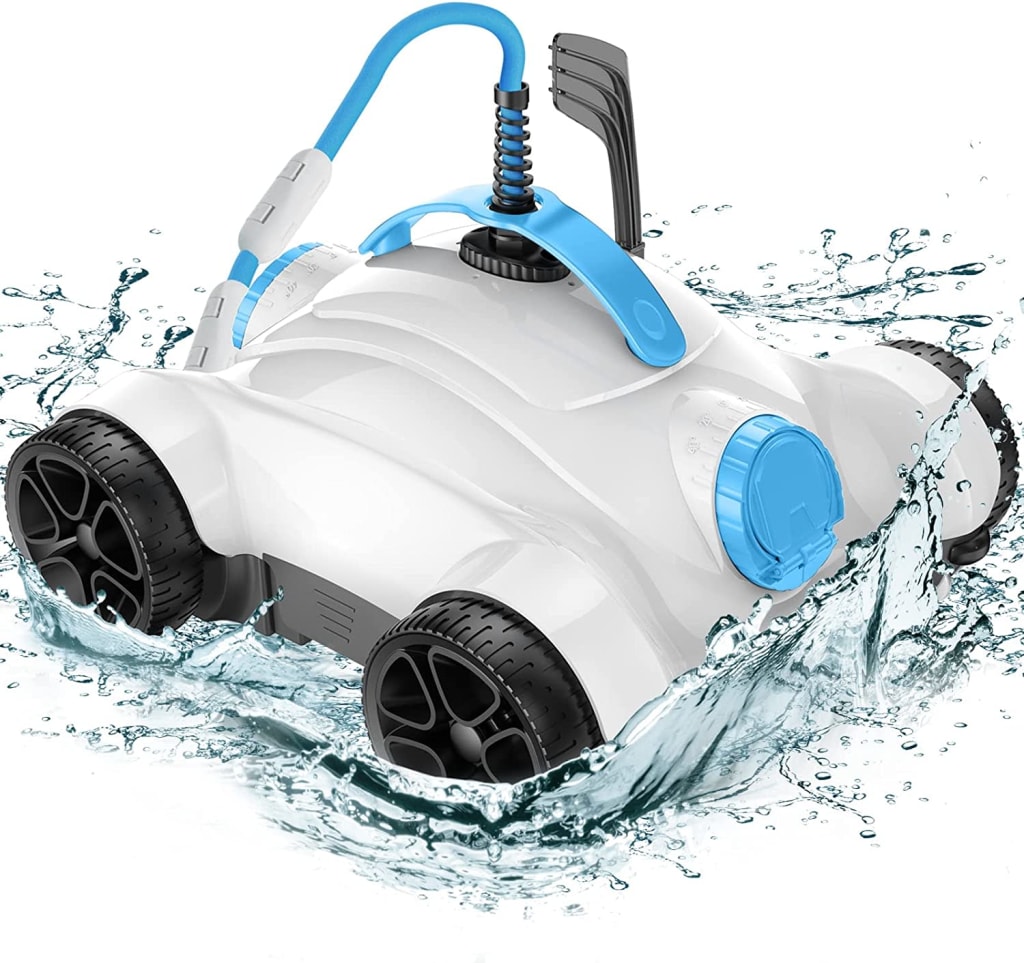 Rock&Rocker Automatic Robotic Pool Cleaner for $147 - RR1008