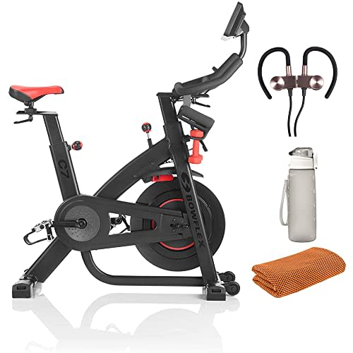 Bowflex 100926 C7 Indoor Stationary Exercise Bike Bluetooth ...