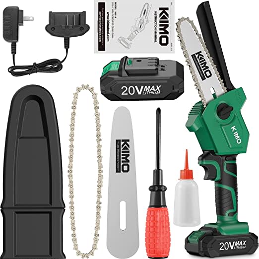 Kimo 6" 20V Cordless Chainsaw for $46 - 9511B