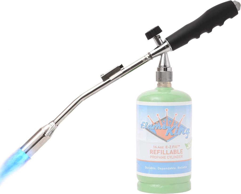 Flame King 20,000 BTU Propane Torch: $19.10 - YSNAX1-108