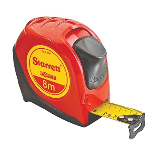 Starrett Exact Retractable Metric Pocket Tape Measure with Nylon ...
