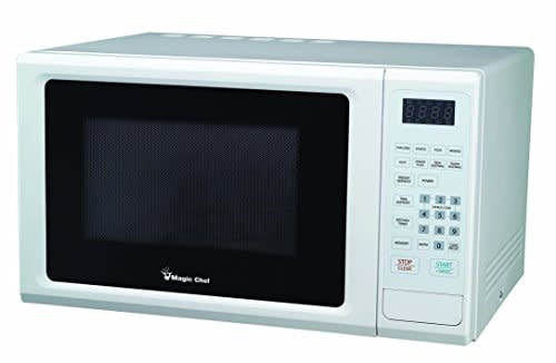 Magic Chef Cu. Ft Countertop Oven with Push-Button Door in White ...