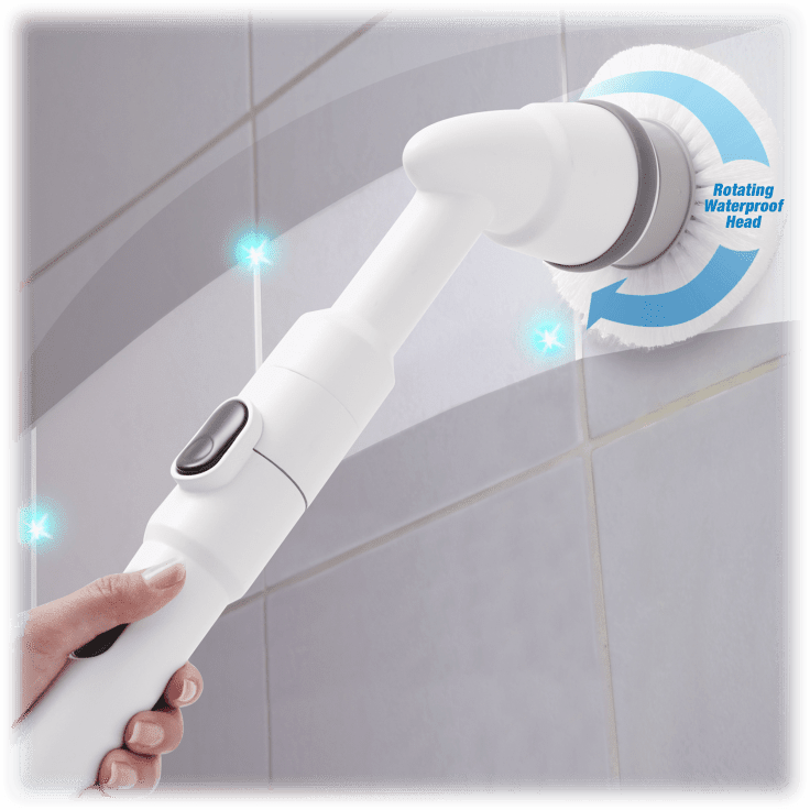 Turbo Scrub 360 Cordless Power Scrubber for $20 - TURBOSCRUB