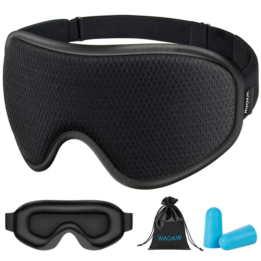 3D Contoured Sleep Mask for $8 - YZ1