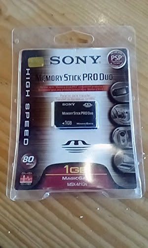 Sony 1G Memory Stick Duo PRO Memory Card for $29 - MSX-M1GN