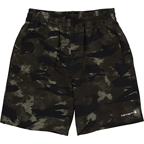 Carhartt Boys' Big Rugged Flex Loose Fit Ripstop Work Shorts, Blind ...