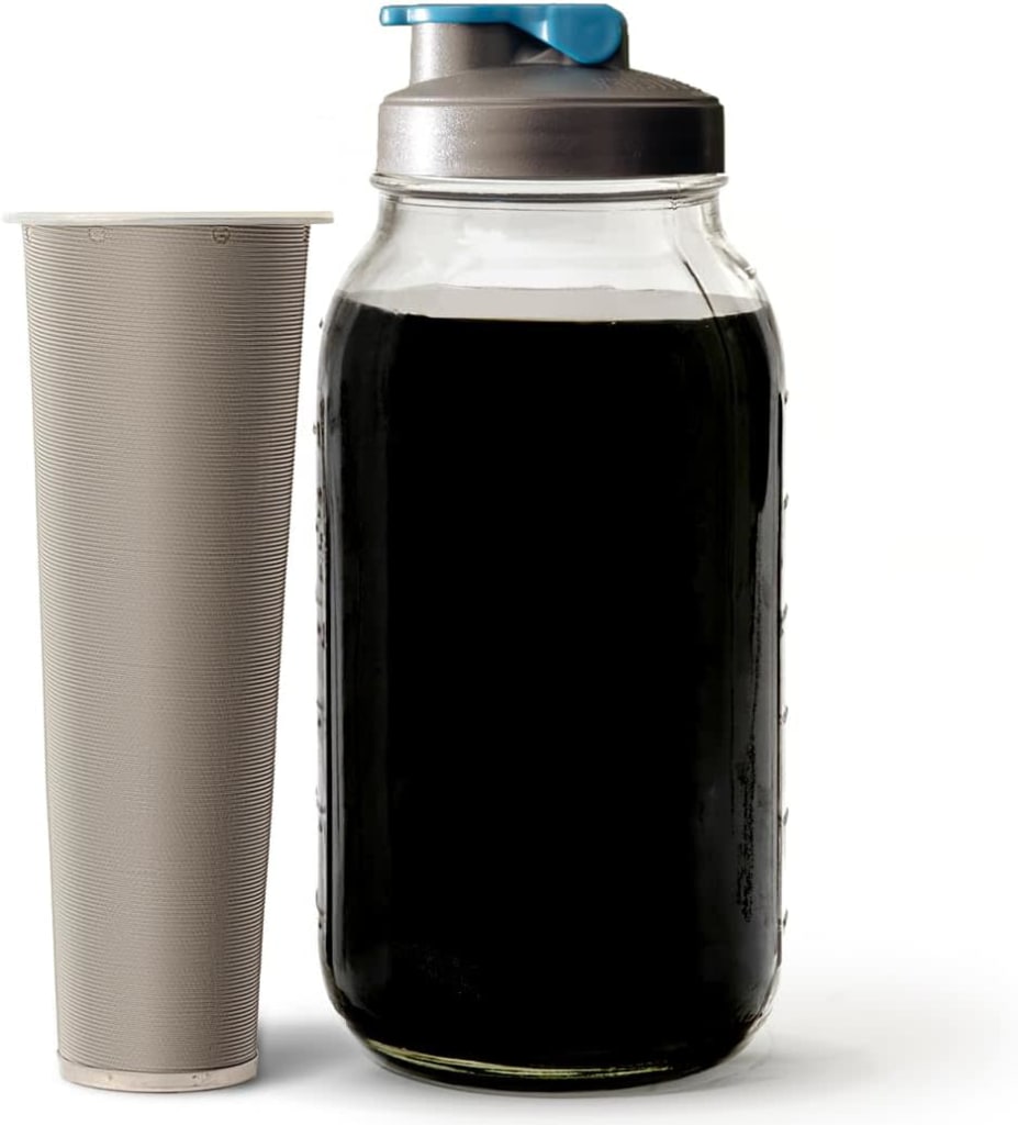 County Line Kitchen 2-Qt. Cold Brew Coffee Maker for $26 - CLK-FGS-A012 ...
