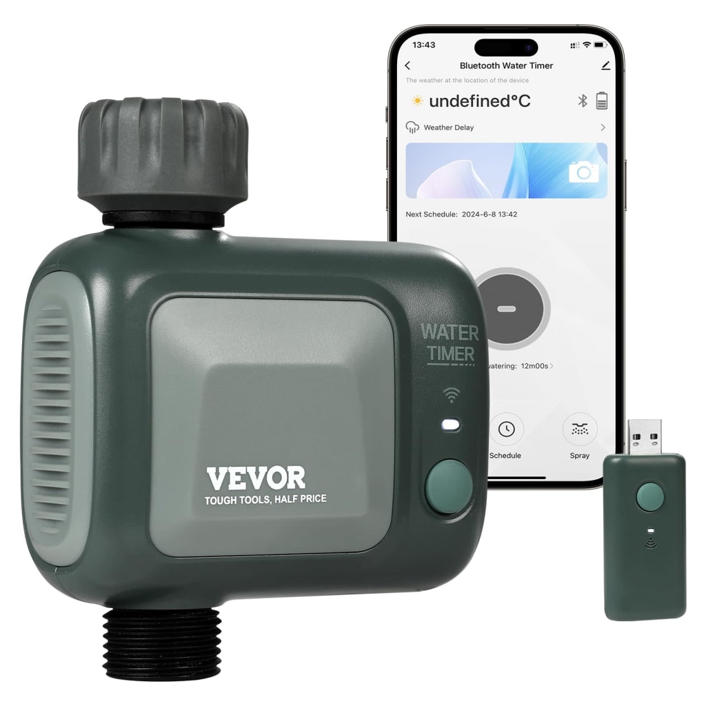 Vevor WiFi Smart Sprinkler Timer from $22 - HCT-622
