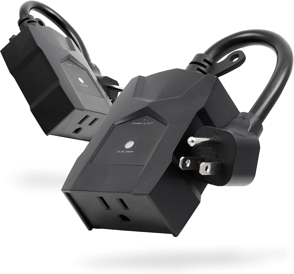 UltraPro Dusk-to-Dawn Outdoor Light Timer 2-Pack for $10 - 71069