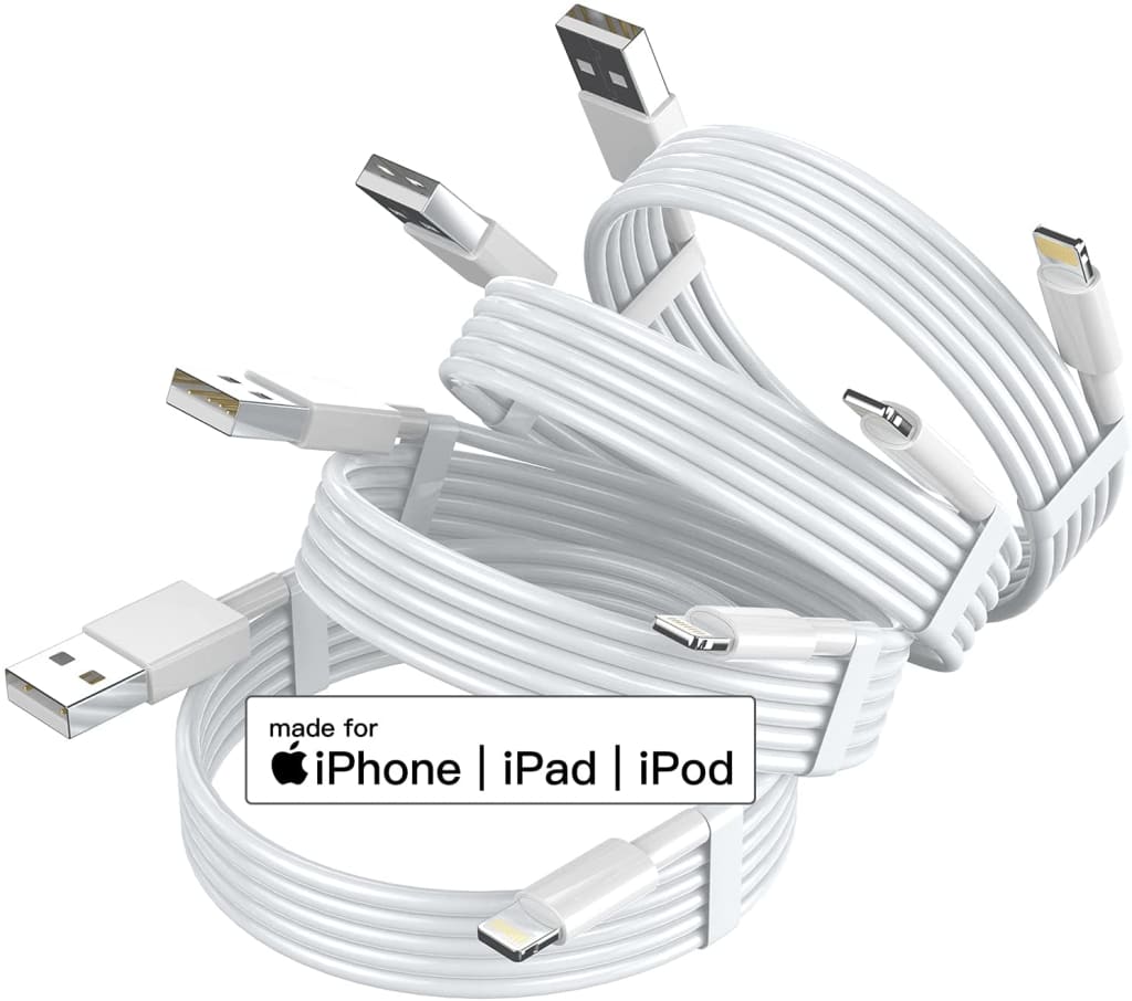 Lybfz 6-Foot Lightning Cable 4-Pack for $8.39 w/ Prime - LYBFZ-002