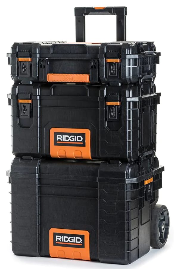 Ridgid 3-Piece Pro Tool Storage System for $129 - RIDGIDPRO3PCTSS
