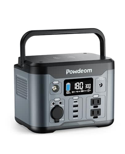 Powdeom 300W Portable Power Station for $114 w/ Prime - PEP-S300